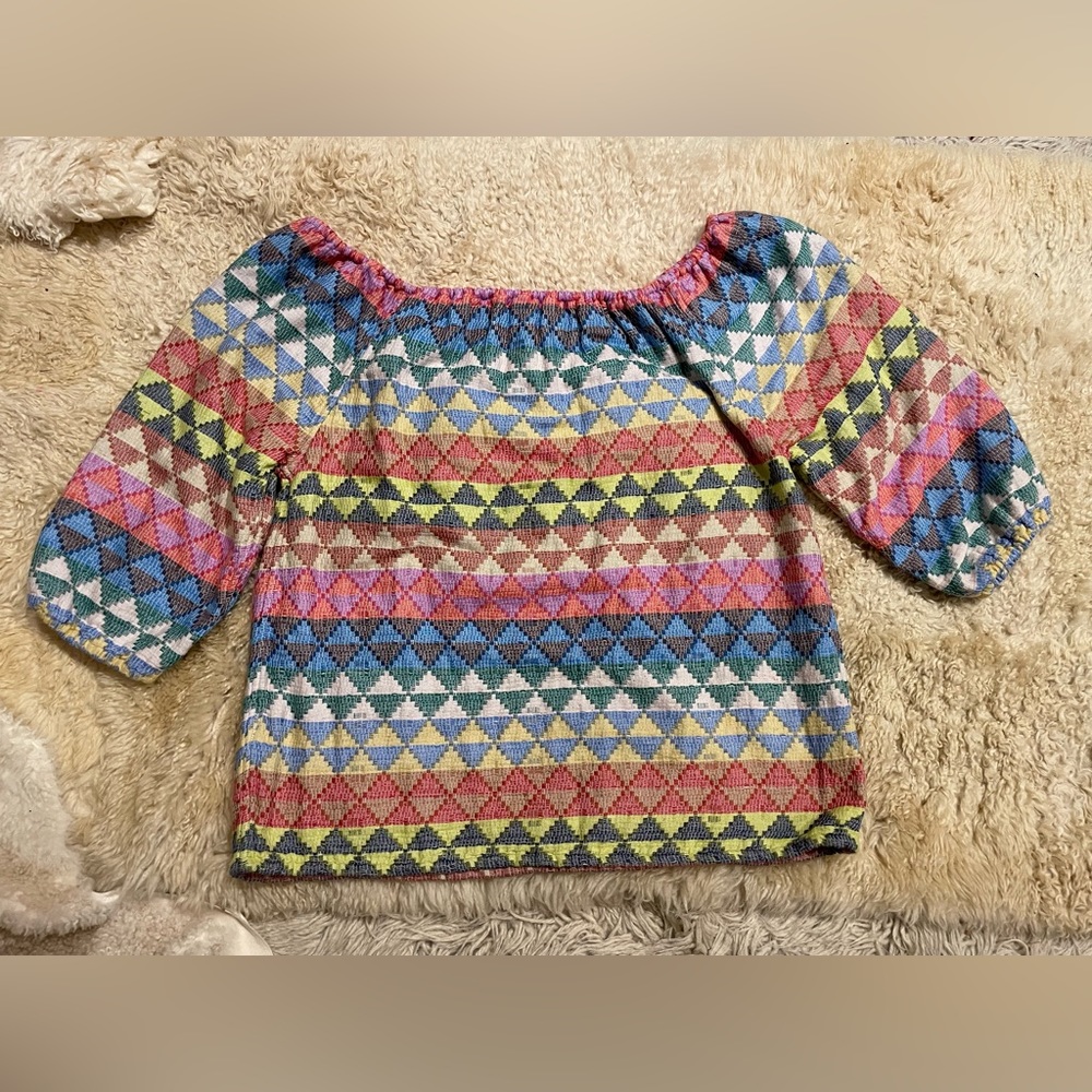 Ace & Jig Lucia Top - Hope/Marine Xs (Runs Big) - Gem